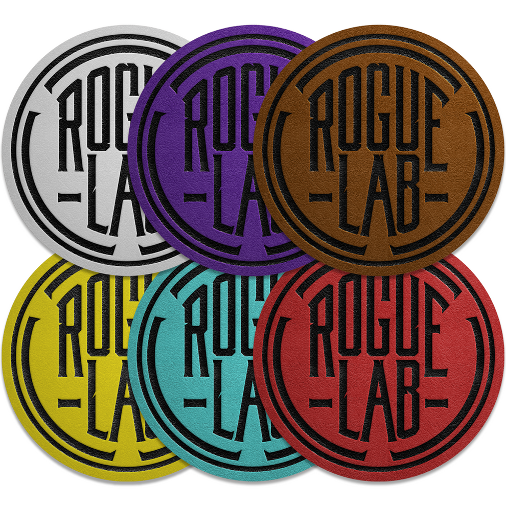 Heat Applied Leatherette Patches – Rogue Transfers